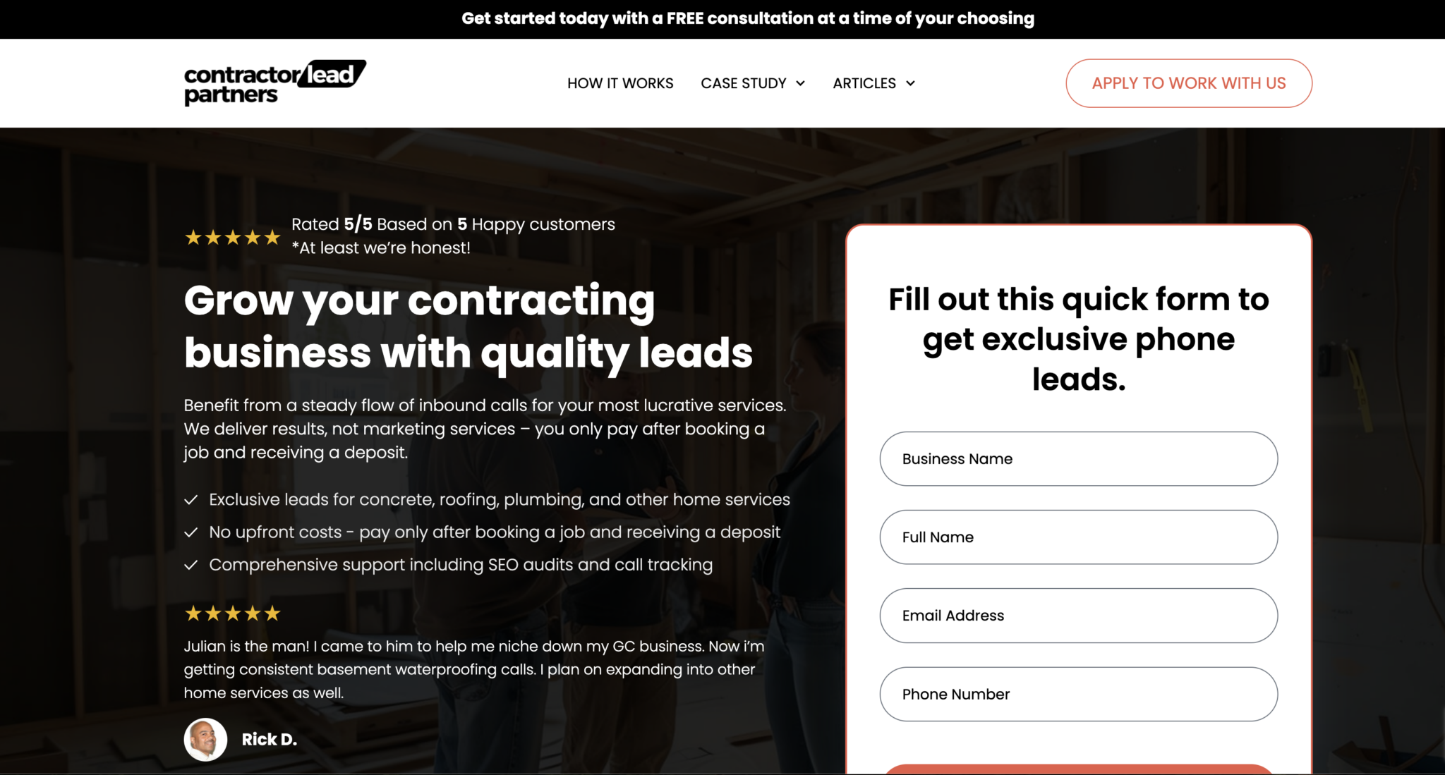 The Best Lead Generation Services for Contractors: A Comprehensive Guide - Contractor Lead Partners